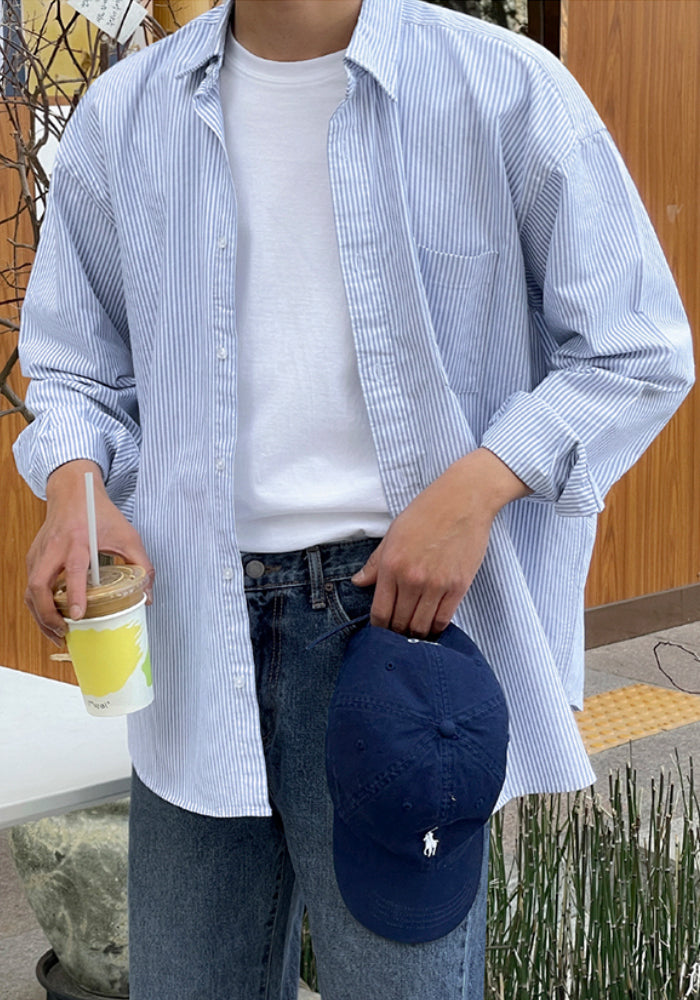 striped overshirt – Uncut-Trends