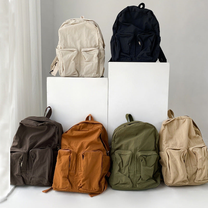 Lightweight Nylon Backpack – Uncut-Trends
